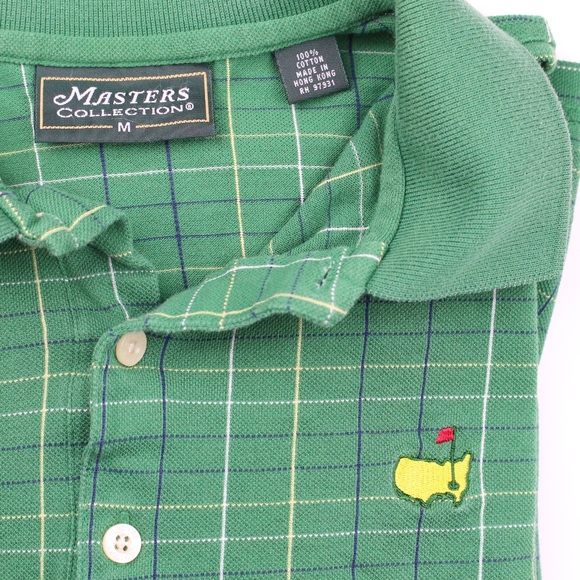 Masters | Shirts | Masters Golf Shirt Mens M | Poshmark